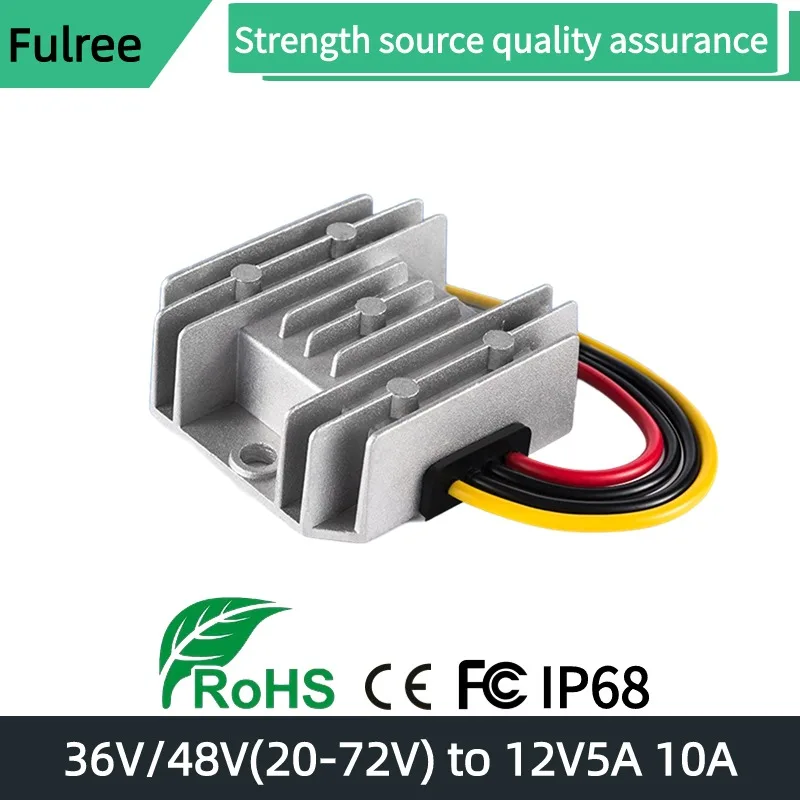 DC-DC-Buck-Volt-Converter-DC-20-72V-to-12V-10A-Car-PowerStep-Down-Volt ...