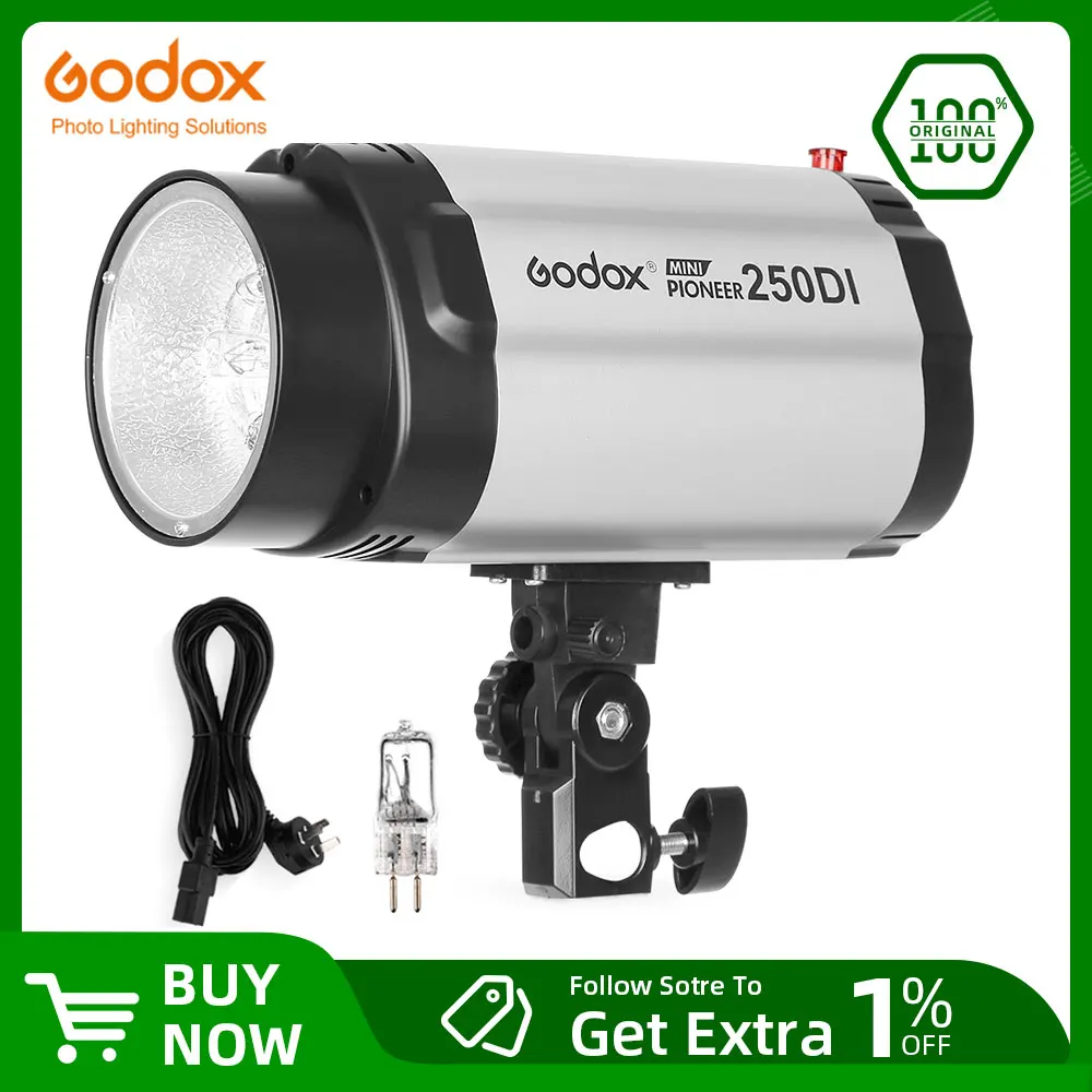 Godox-250di-250ws-mini-master-photo-studio-flash-monolight-luz ...
