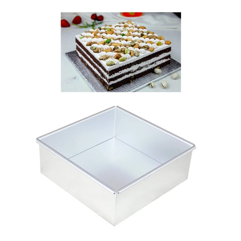 Square Cake Template