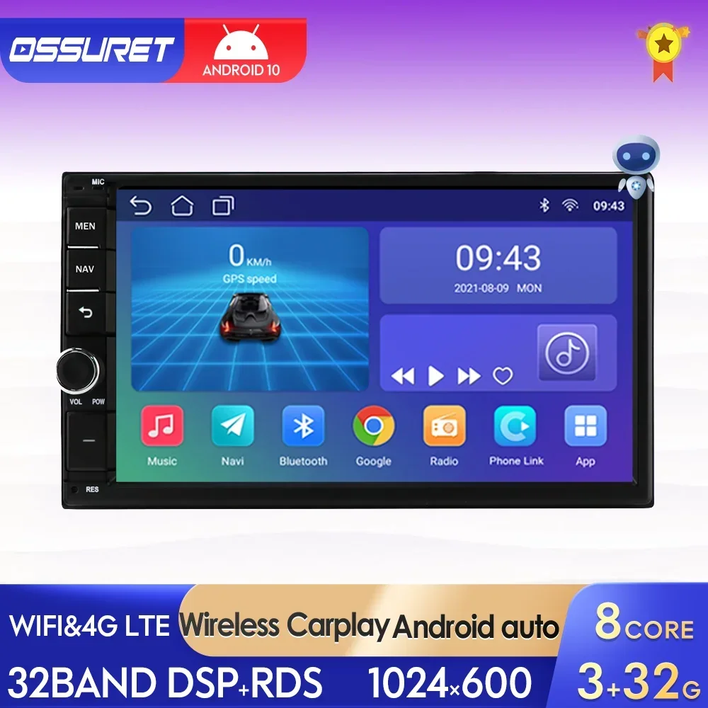 Android-Car-Multimedia-Radio-Universal-CAR-Player-2din-Autoradio-Video ...
