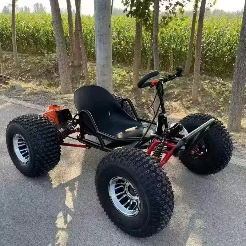 90cc/63cc Gasoline-powered Off-road Dune Buggy 35-50 Km/h Drift Kart ...