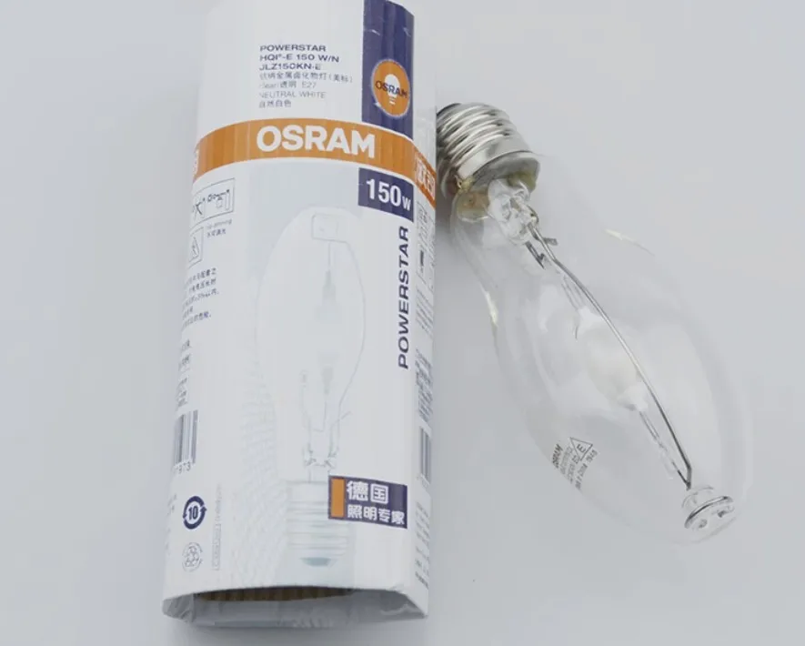 OSRAM-HQI-E-150W-N-CL-E27-Powerstar-Metal-Halide-Lamp-Neutral-White ...
