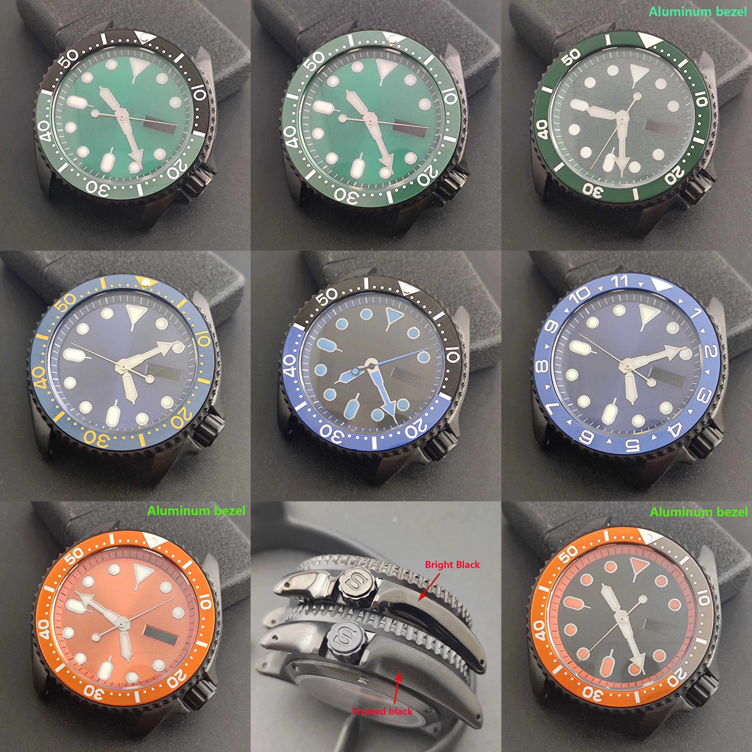 S-SX007-Watch-Case-Water-Resistant-Fit-NH35-NH36-Mechanical-Movement ...