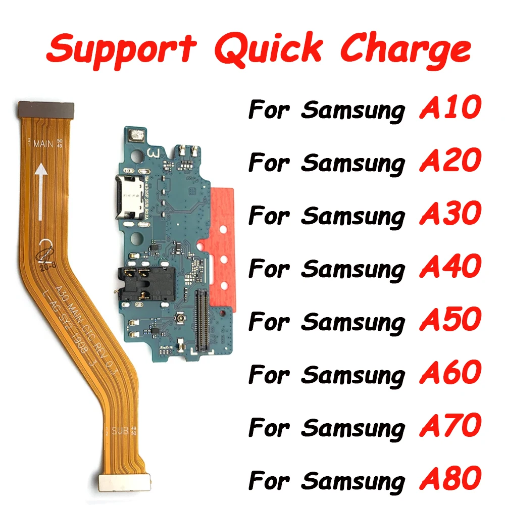 New-USB-Fast-Charging-Charger-Main-Motherboard-Flex-With-Micro-For ...