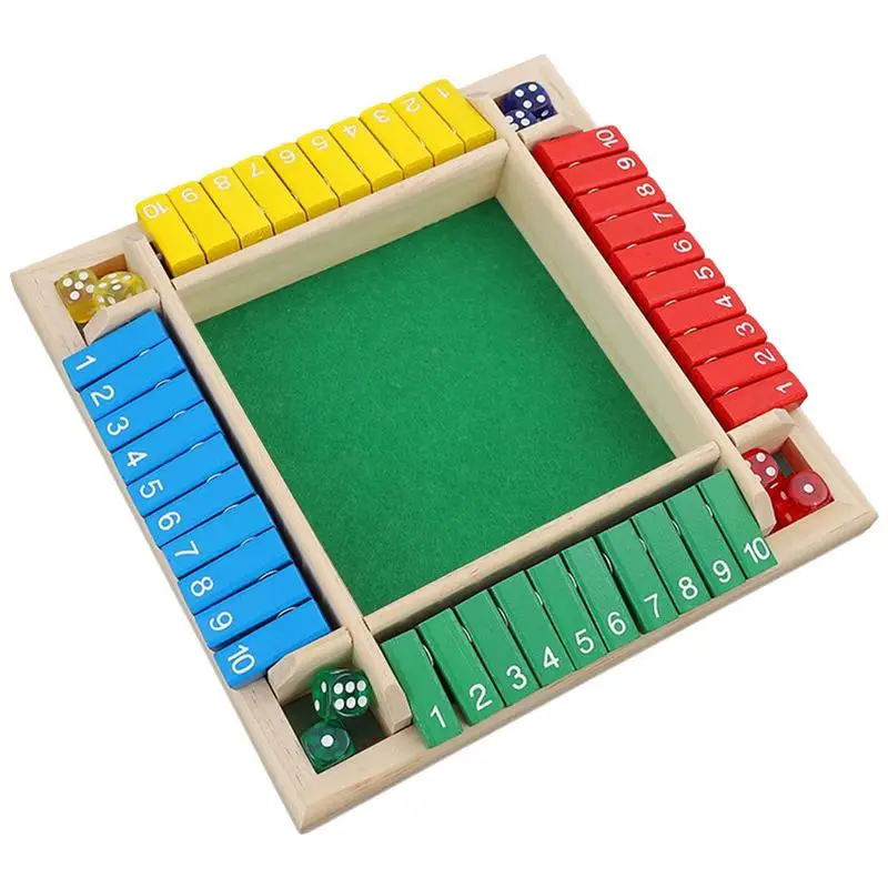 Wooden-Board-Table-Math-Game-1-4-Players-Large-Wooden-Board-Game ...