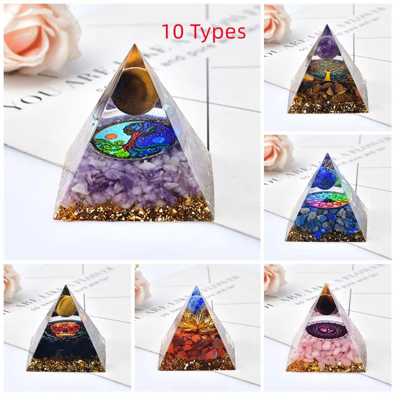 Energy-Generator-Orgone-Pyramid-Healing-Natural-Crystal-Reiki-Chakra ...