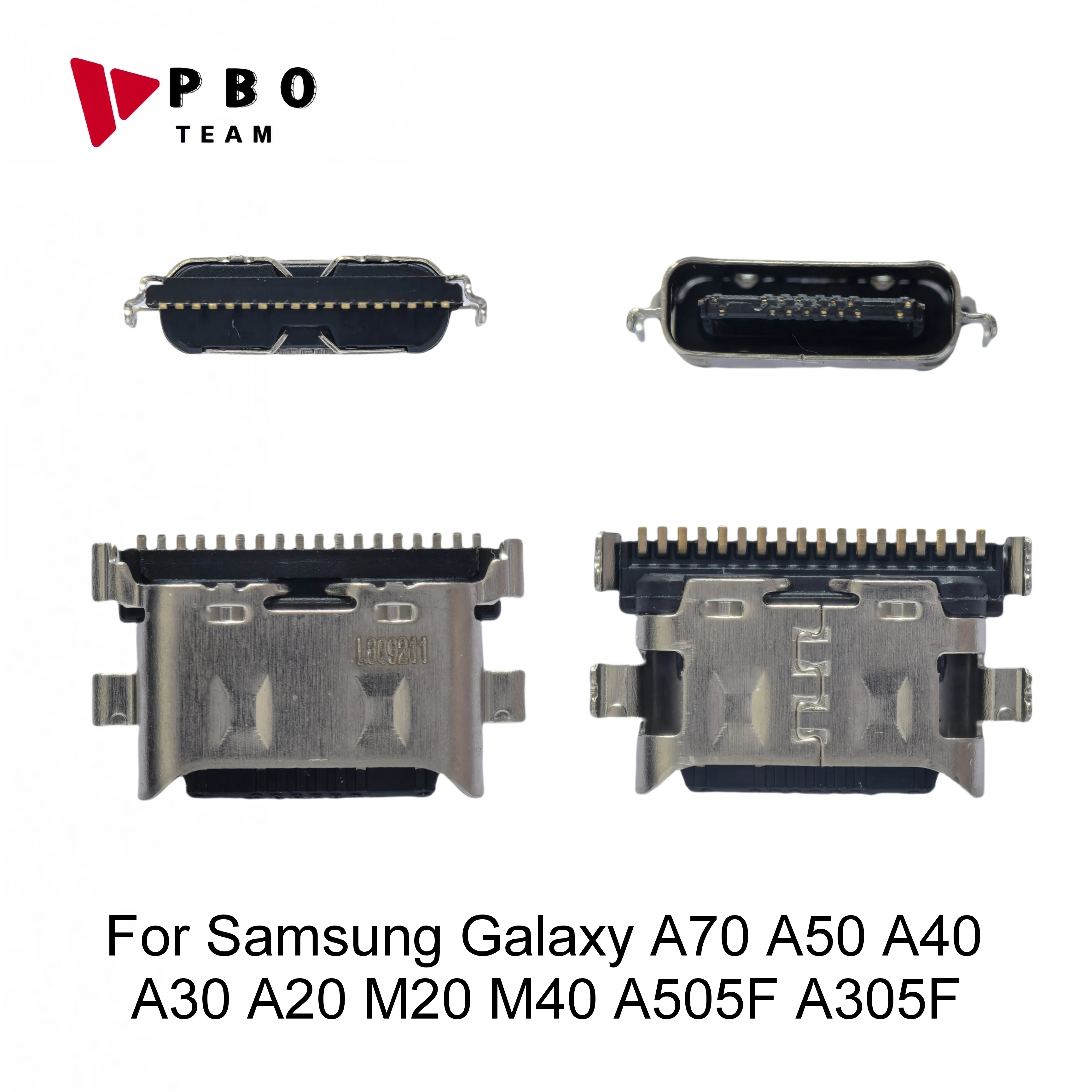10-100pcs Micro USB 16pin Charging Port For Samsung Galaxy A70 A50 A40 ...