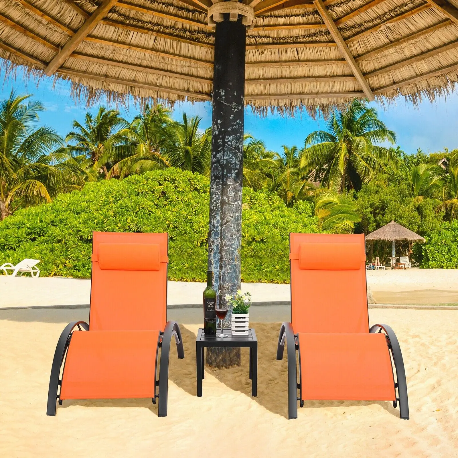 Tropical Beach Chairs