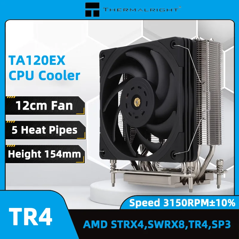 Thermalright-TR-TA120EX-CPU-Cooler-4PIN-PWM-3150RPM-CPU-Cooling-Fan-5 ...