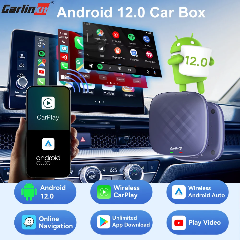 Iptv CarlinKit CarPlay Android Auto Android 11 Tv Box