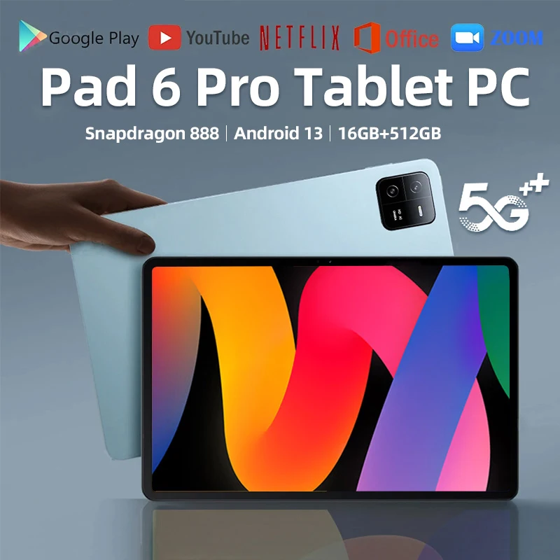 Tableta-Pad-6-Pro-versi-n-Global-Tablet-Original-con-Android-13 ...