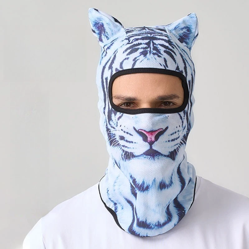 Cycling Head Cover Men Ice Silk Speed Drying Motorcycle Head Cover Thin ...