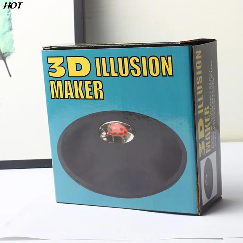 3D Magic Mirror Illusion Creator Mirage Black Hologram Maker Parabolic ...