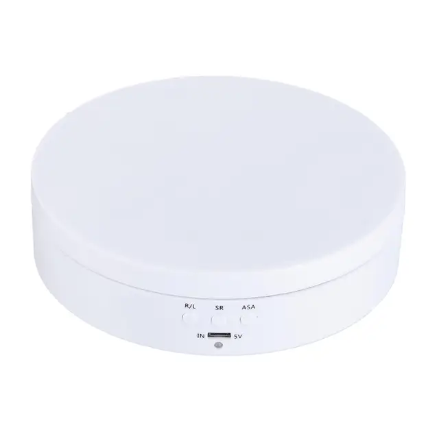 Photography 360 Degree Round Auto Rotating Remote Automatically ...