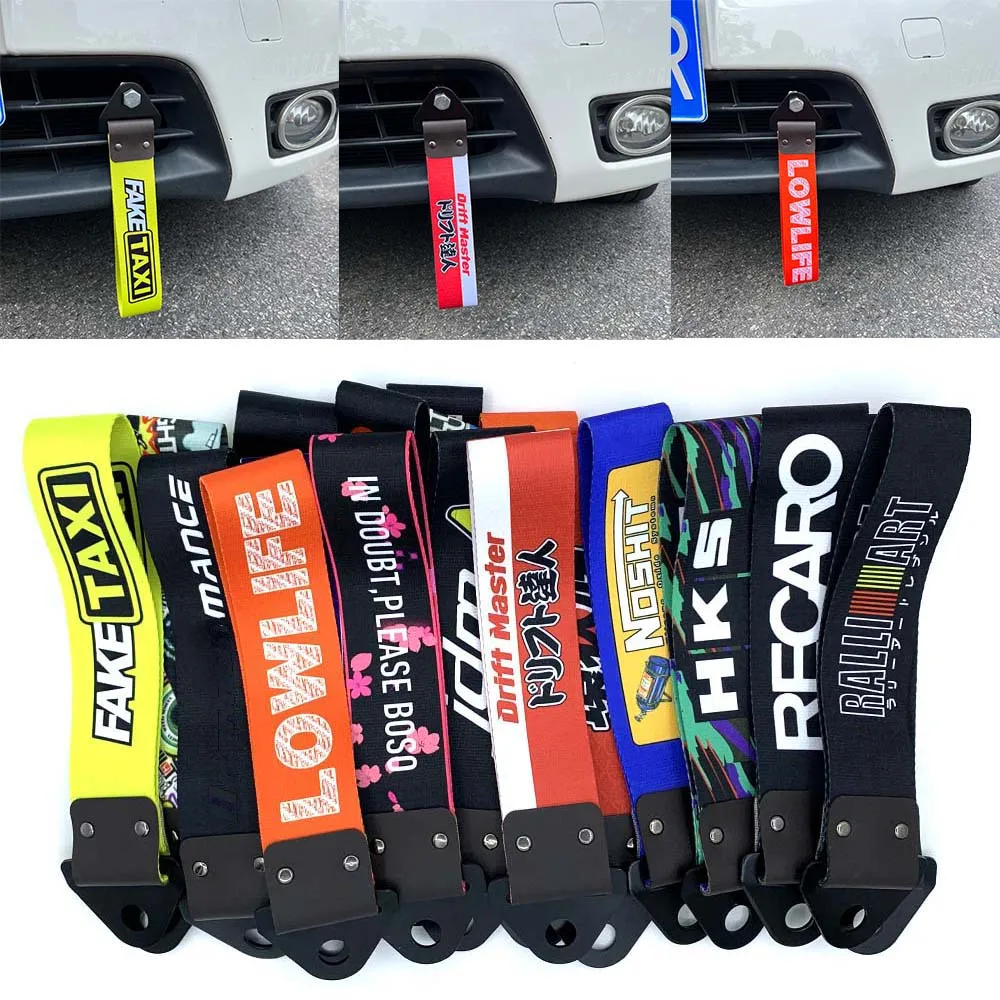 JDM-Tow-Strap-Car-Racing-Tow-Ropes-Auto-Trailer-Ropes-Bumper-Trailer ...