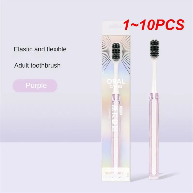1-10PCS-Three-dimensional-Toothbrush-Easy-To-Grip-Ergonomic-Design ...