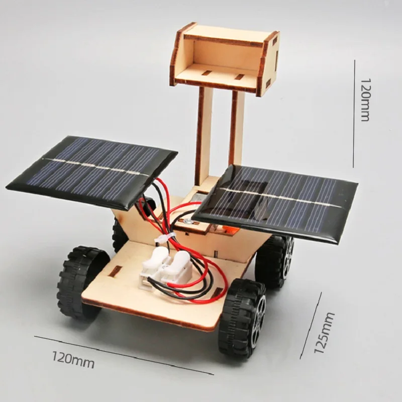 Mars Rover And Solar Panels