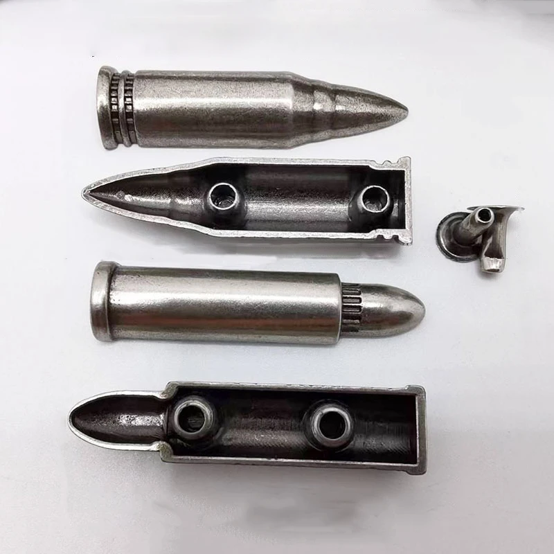 Stylish-Metal-Bullet-Studs-Rebites-Spike-Rebitando-pe-as-para-bolsa-de ...