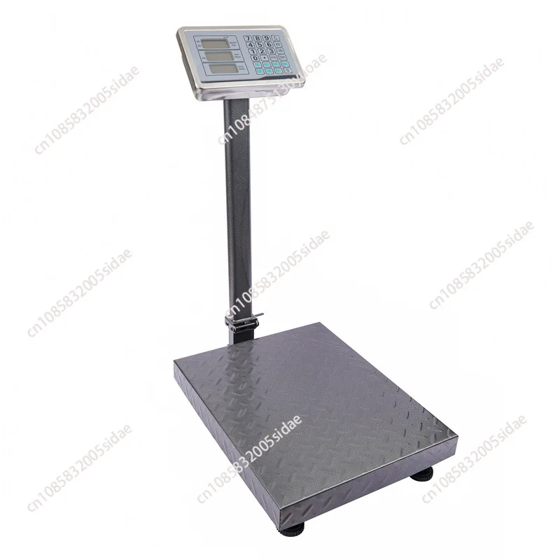 150kg-rechargeable-foldable-stainless-steel-LED-pricing-platform-scale ...