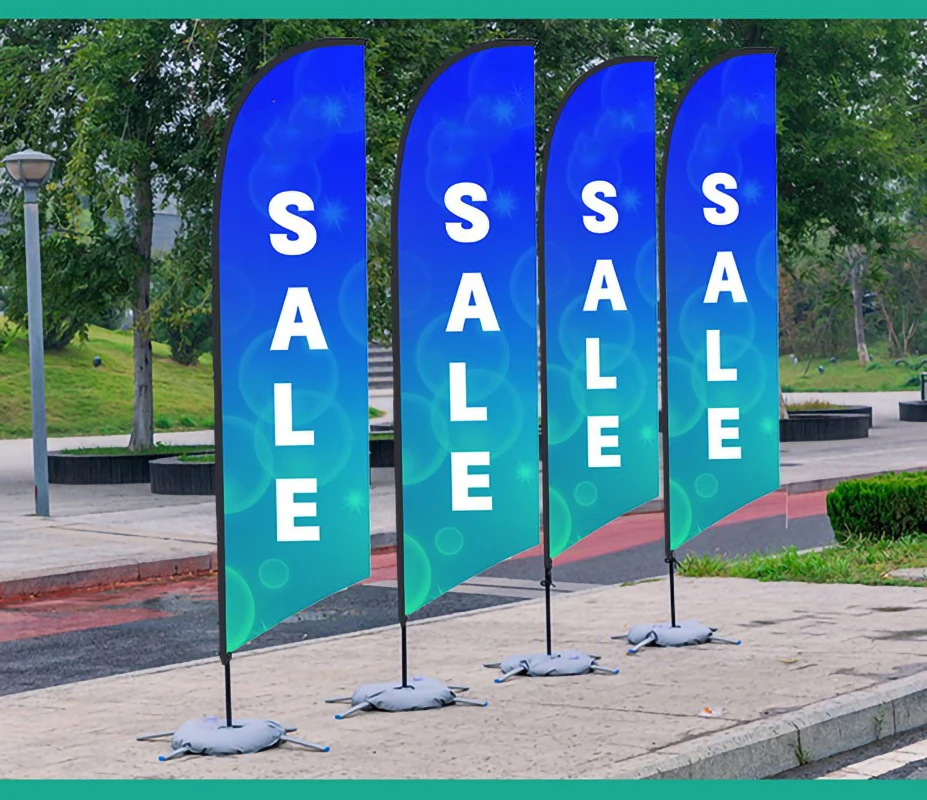 Full-Printed-2M-3M-4M-5M-Beach-Sail-Flag-Outdoor-Custom-Wind-Feather ...