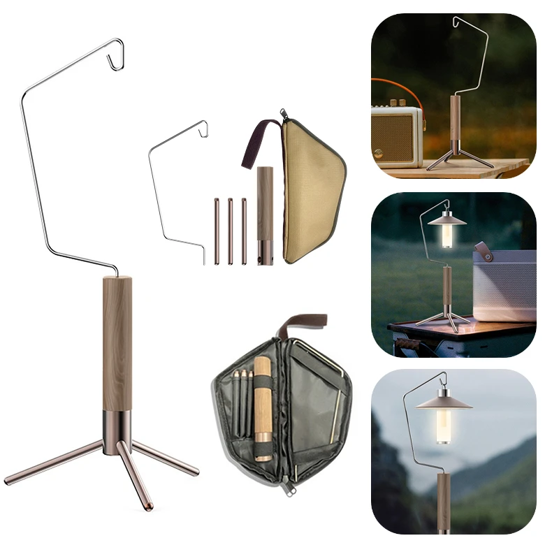 Portable-Camping-Hanging-Rack-Camping-Light-Table-Stand-Outdoor-Lantern ...