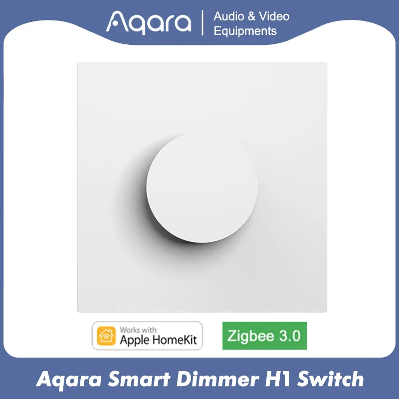 Aqara H1 Smart Dimmer Wireless Rotary Switch Zigbee 3.0 Remote Control for Smart Home Bulb Light ...