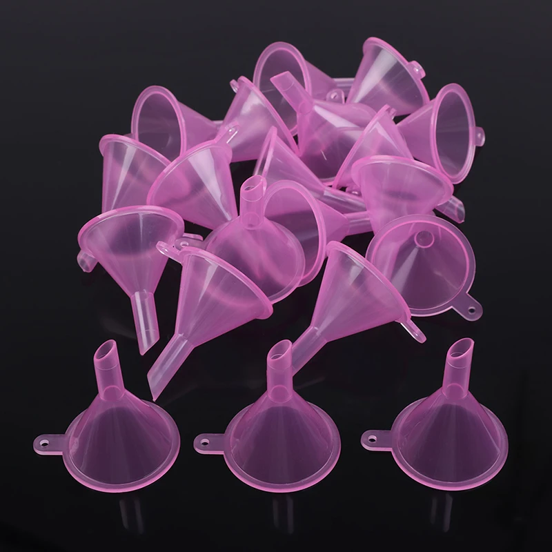 20PCS-Small-Plastic-Funnel-Set-For-Perfume-Diffuser-Bottle-Mini-Liquid ...