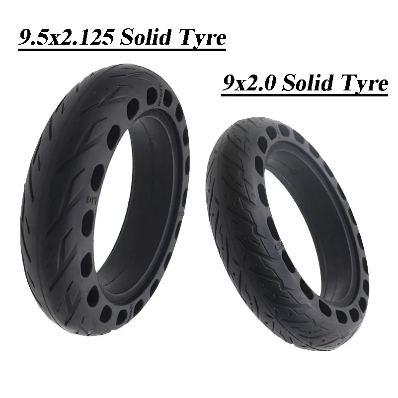 For-9x2-Airless-Tire-9-5x2-125-Honeycomb-9-inch-Pneumatic-Free-for ...