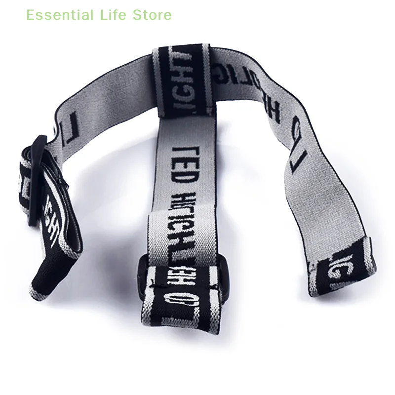 Elastic Head Band Belt For LED Headlamp Bike Front Light Universal ...