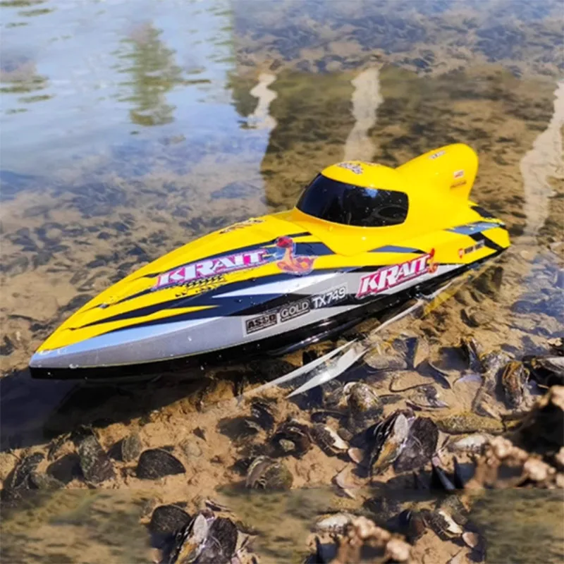 RC-Speedboat-Brushless-Motor-Full-Proportion-High-speed-Turbojet-Boat ...