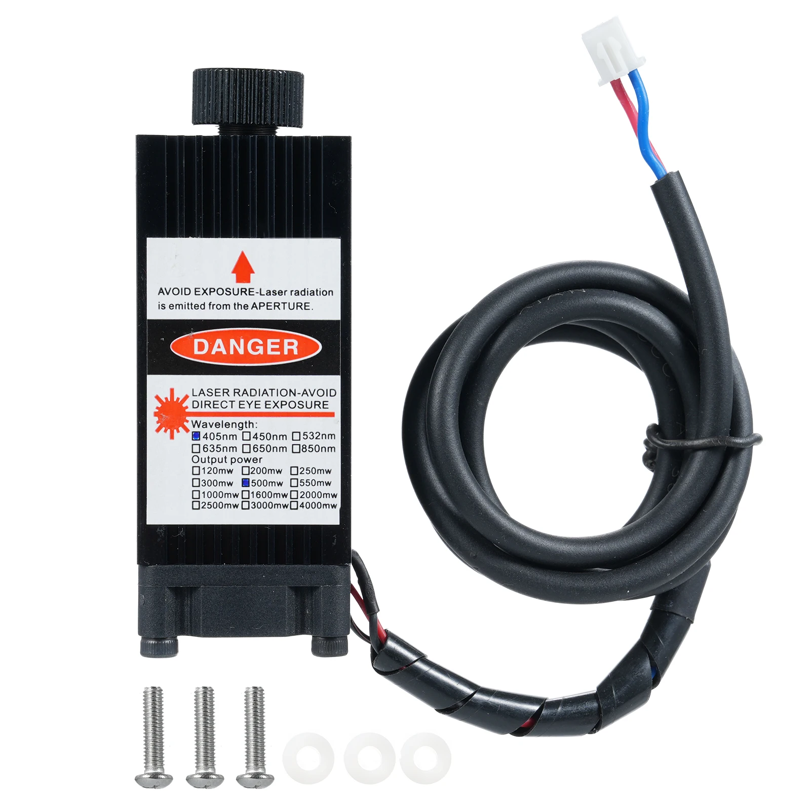 Laser-Engraving-Module-2-Pin-3-Pin-Interface-Focusable-Engraving-450nm ...