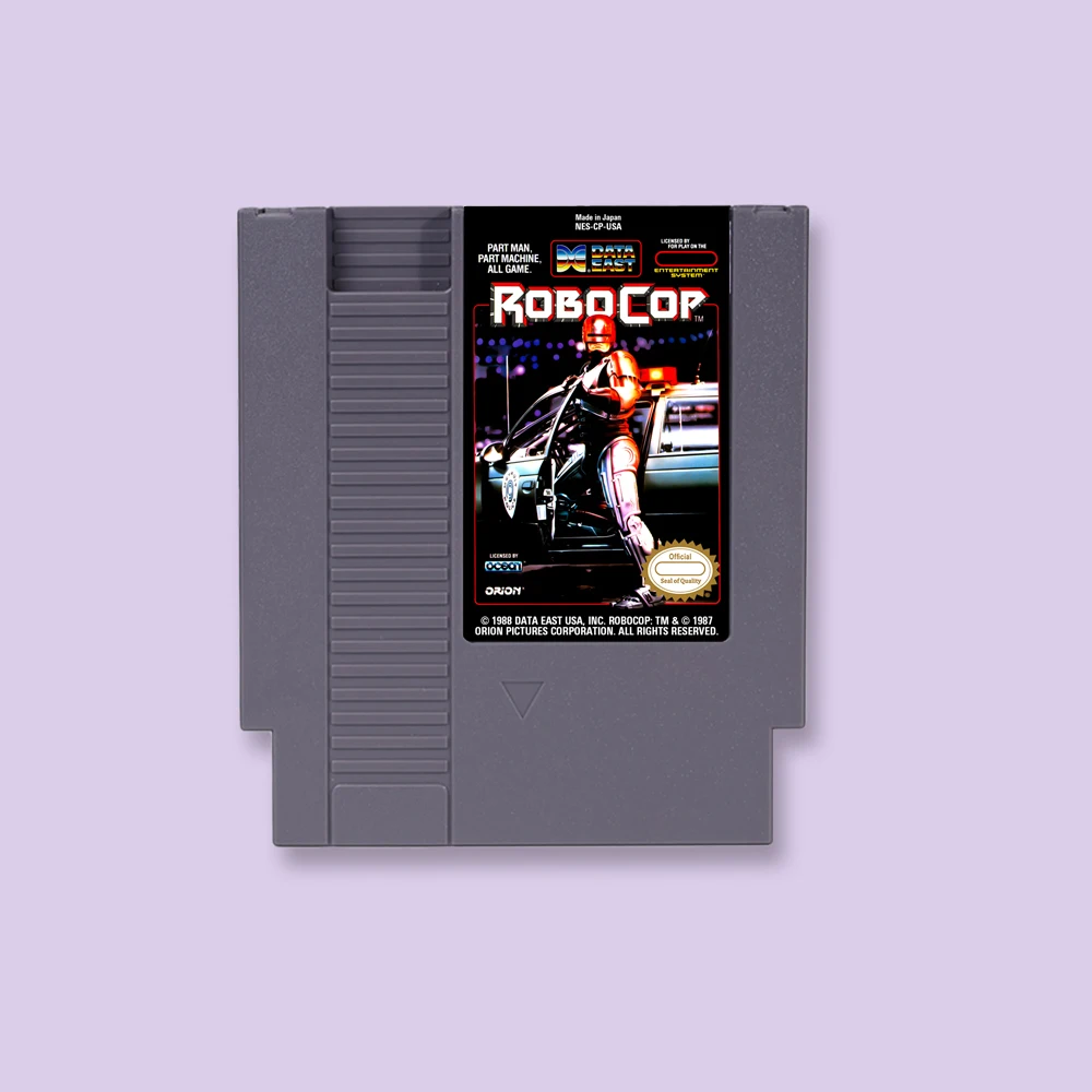RoboCop-1-2-3-Action-Game-Card-for-NES-72-Pins-8bit-Console-Video-Game ...