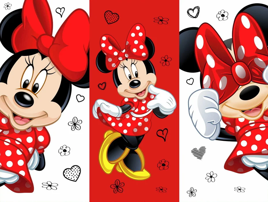 Red Minnie Mouse Wallpaper