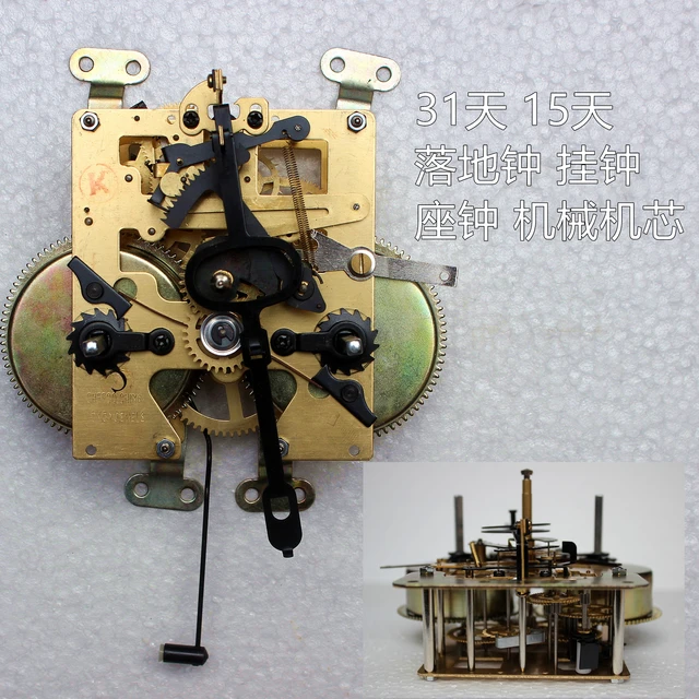 Time Machine Clock Parts