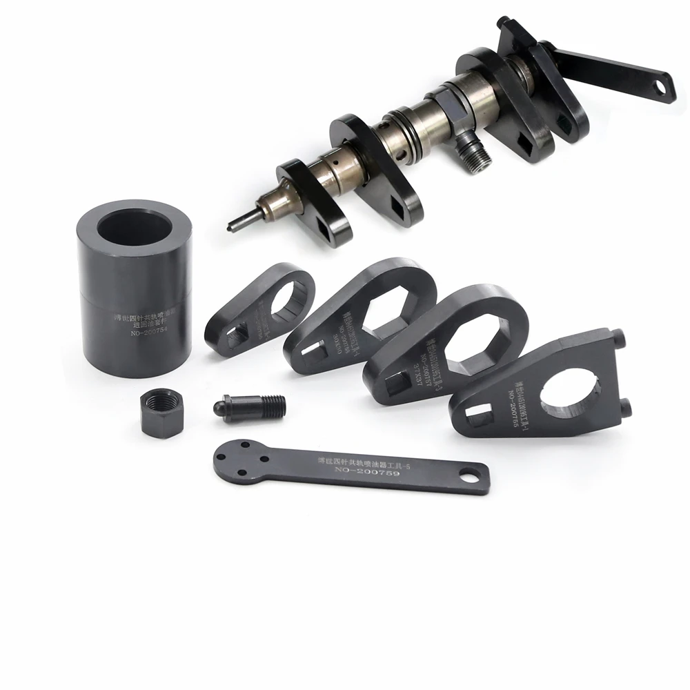 8pcs-Diesel-Common-Rail-Injector-0445120195-Nozzle-Cap-Disassemble ...