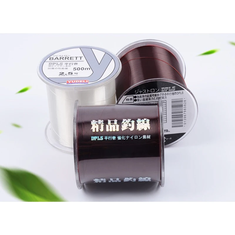 500m Nylon Fishing Line - 2LB to 33LB - Easy Fishing Tackle