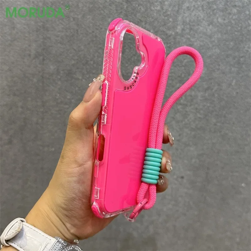 17 Pro Max Candy Colored Airbag Shockproof Cover for iPhone 17Air 17 16 ...