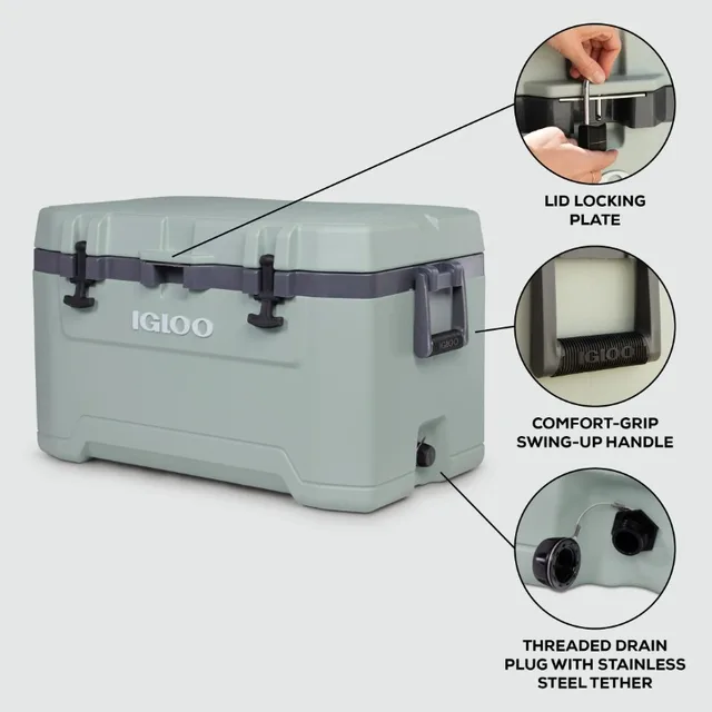 Igloo Overland Ice Chest Cooler, Green – Outdoor Gear & Equipment | The ...