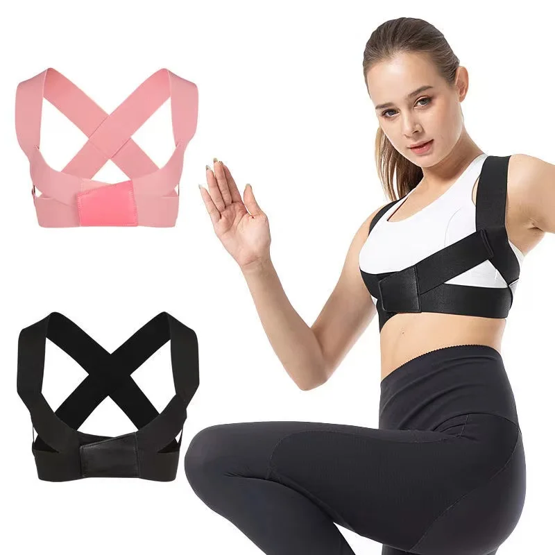 Women-Adjustable-Elastic-Back-Support-Belt-Back-Posture-Corrector-Sitting-Posture-Correction ...