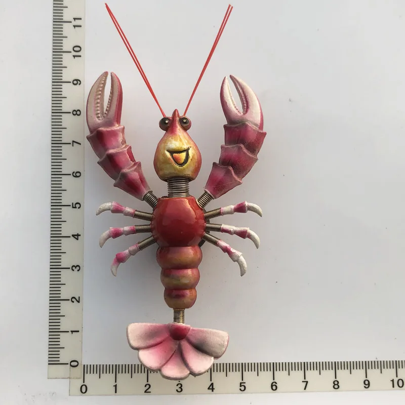crayfish-Creative-Travel-Commemorate-Crafts-3D-Ornaments-Magnetism ...