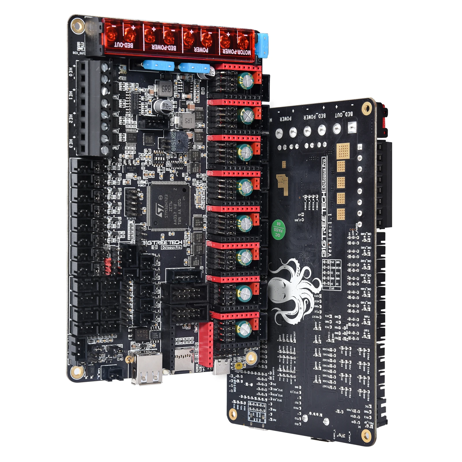 BIGTREETECH Octopus Pro V1.0/1 BTT Motherboard Klipper 3D Printer ...