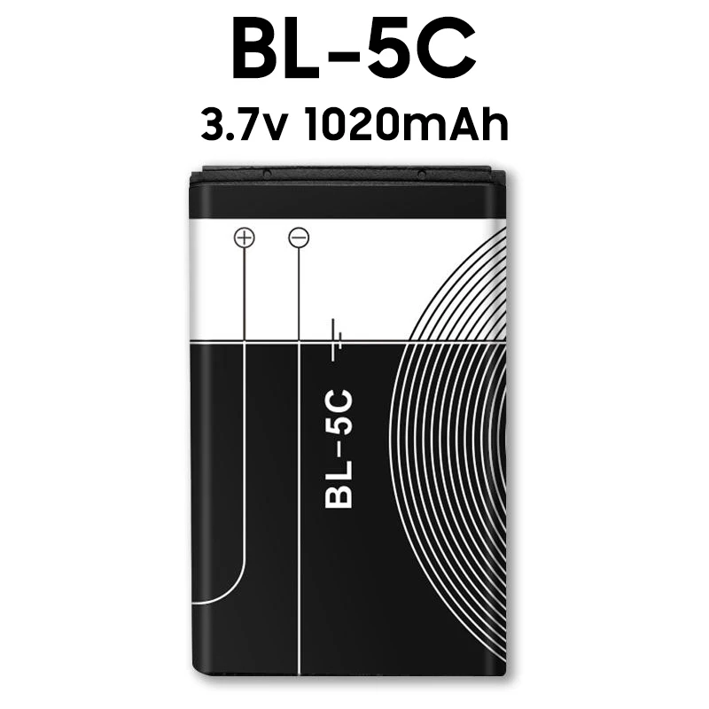 BL-5C-BL5C-BL-5C-3-7V-Lithium-Polymer-Phone-Battery-For-Nokia-1100-1110 ...