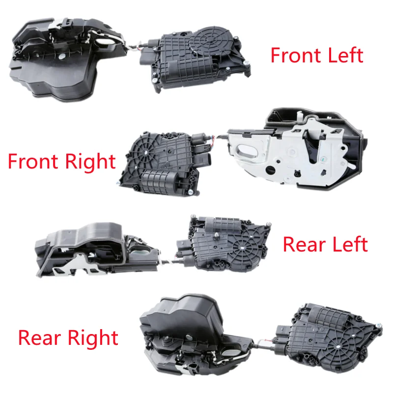 LHD Car Power Door Lock Actuator Soft Close System for BMW X5 E70 X6 ...
