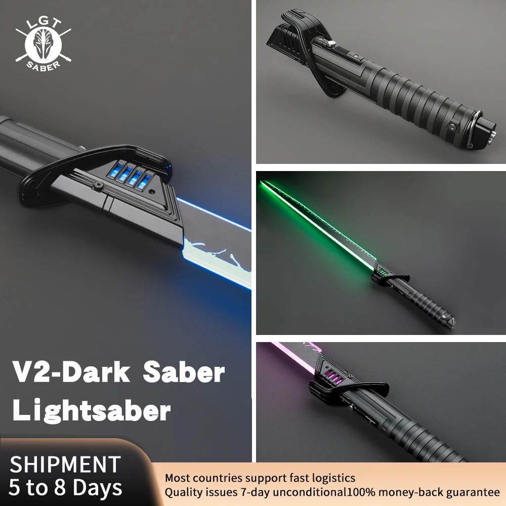 Lgt Saber Xenopixel Darksaber Laser Sword Metel Hilt Heavy Dueling Sensitive Smooth Swing ...