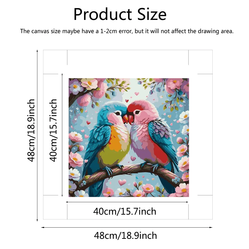 Parrot Paint by Numbers – Craft Supply Haven