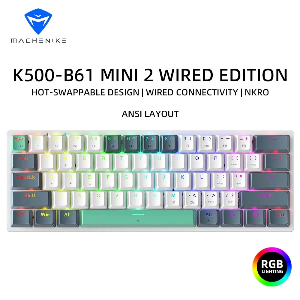 Machenike-k500-b61-mini-2-teclado-mec-nico-61-chave-com-rgb-backlit ...