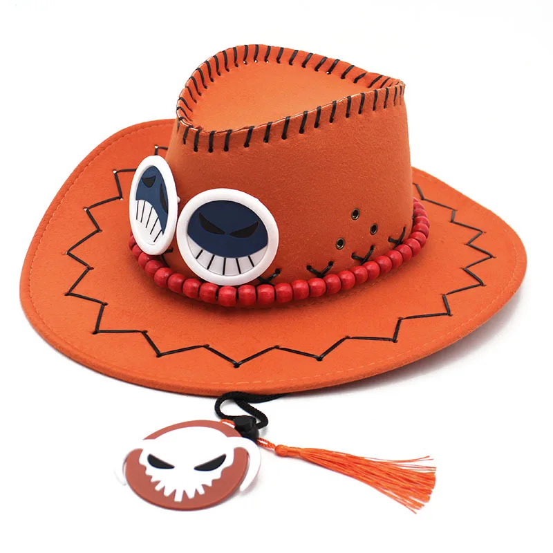 Anime-One-Piece-Portgas-D-Ace-Hats-Cosplay-Cowboy-Cap-for-Men-Women ...