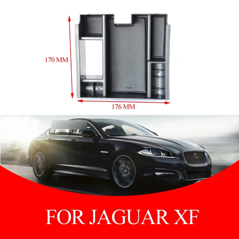 Armrest Box For Jaguar XF 2010-2015 Car Center Console Armrest Storage ...