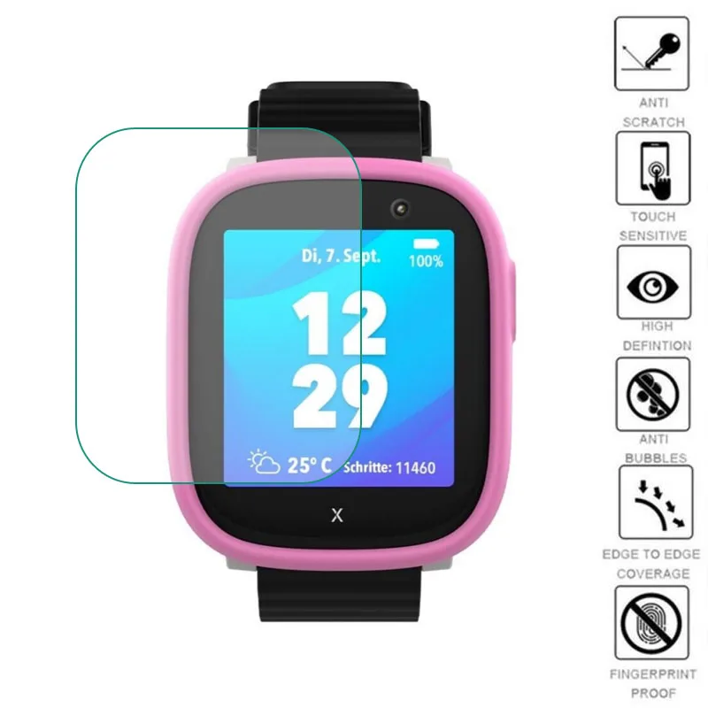 5pcs TPU Soft Child Smartwatch Protective Film Guard For Xplora X6/X5 ...