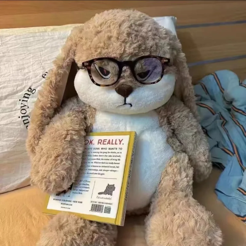 35cm-Angry-Rabbit-Plush-Toy-Cute-Long-Eared-Rabbit-Stuffed-Animals-Soft ...